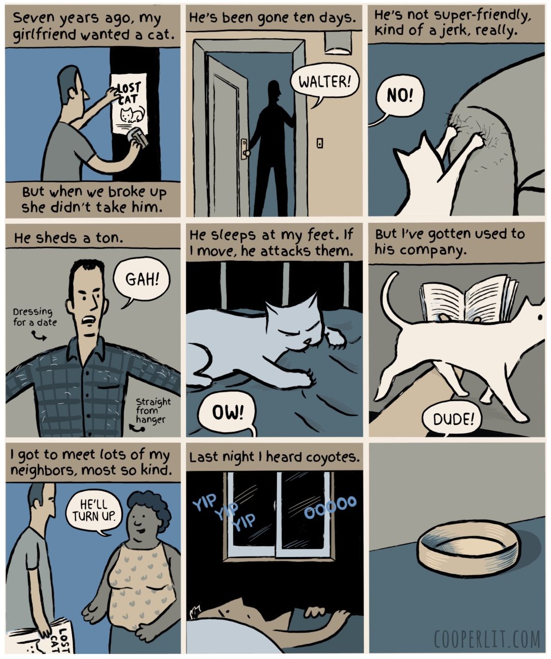 Lost Cat | cooper lit comics