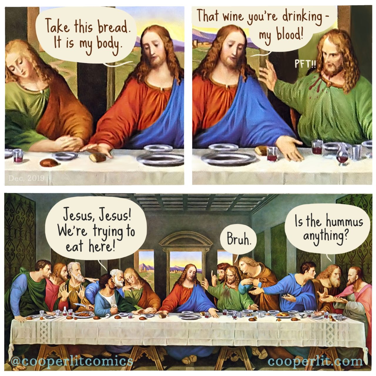 Last Supper | cooper lit comics